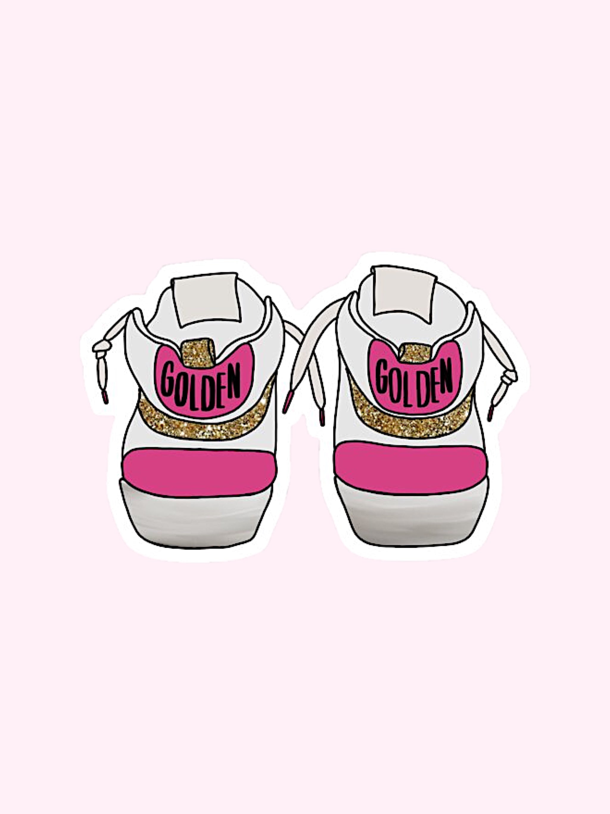 GOLDEN GOOSE SNEAKER STICKER – Cozy Drip Clothing
